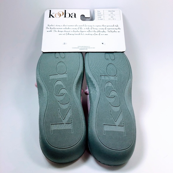 Kooba | Shoes | Nwt Kooba Slippers Pinkwhite | Poshmark